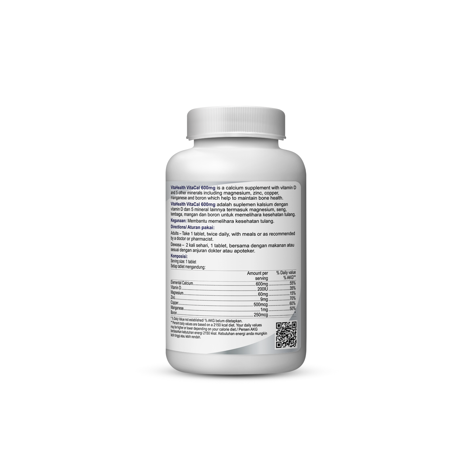 VitaCal 600mg – VitaHealth
